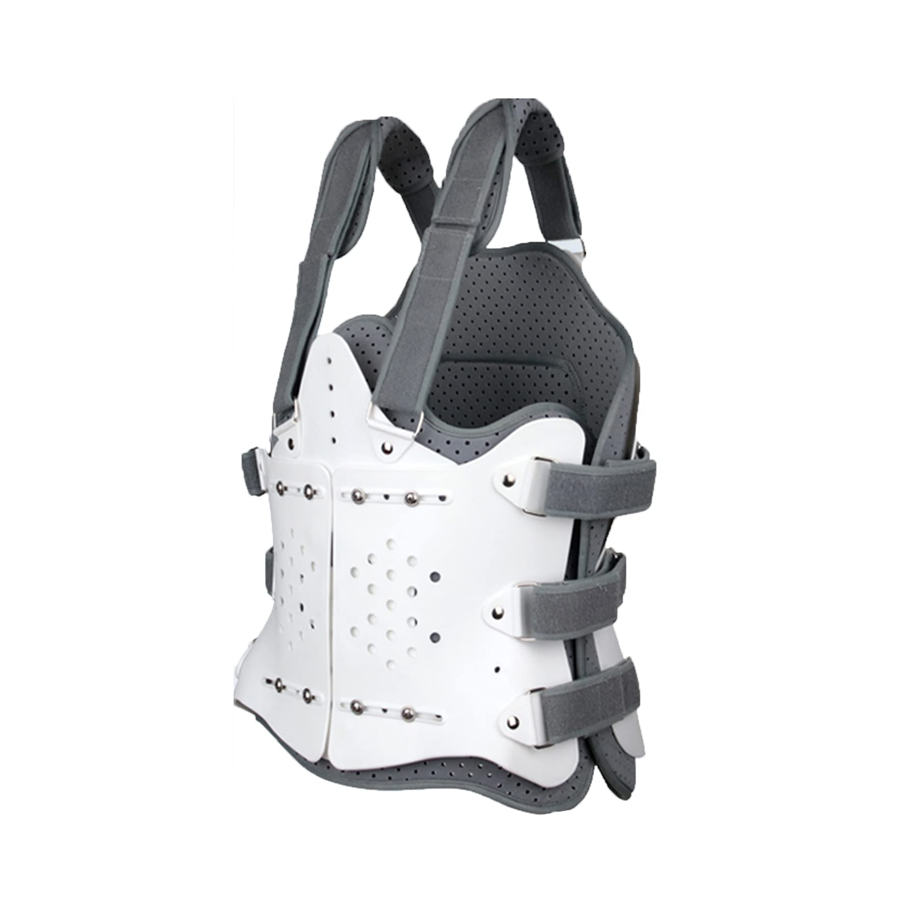 WILLQ Lumbar Spine Orthosis Adjustable Thoracolumbar Fixed Orthosis for Mild Scoliosis Post Surgery Support for Back Pain Relief Injury Recovery Fixed Support Scoliosis Posture Adjuster,Extralarge