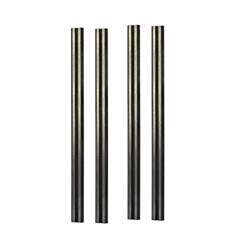 Xcalibur Tooling 3-1/4" Planer Blades HSS reversible Compatible with Bosch Black and Decker DeWalt set of 4