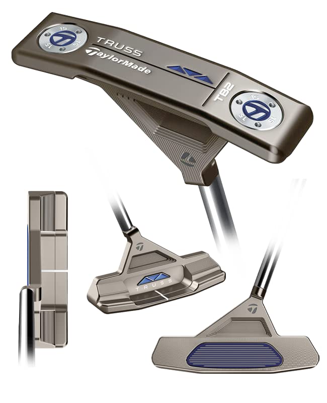 TaylorMade Truss Putters (TB2, 34in / Black SS Mid 2.0)