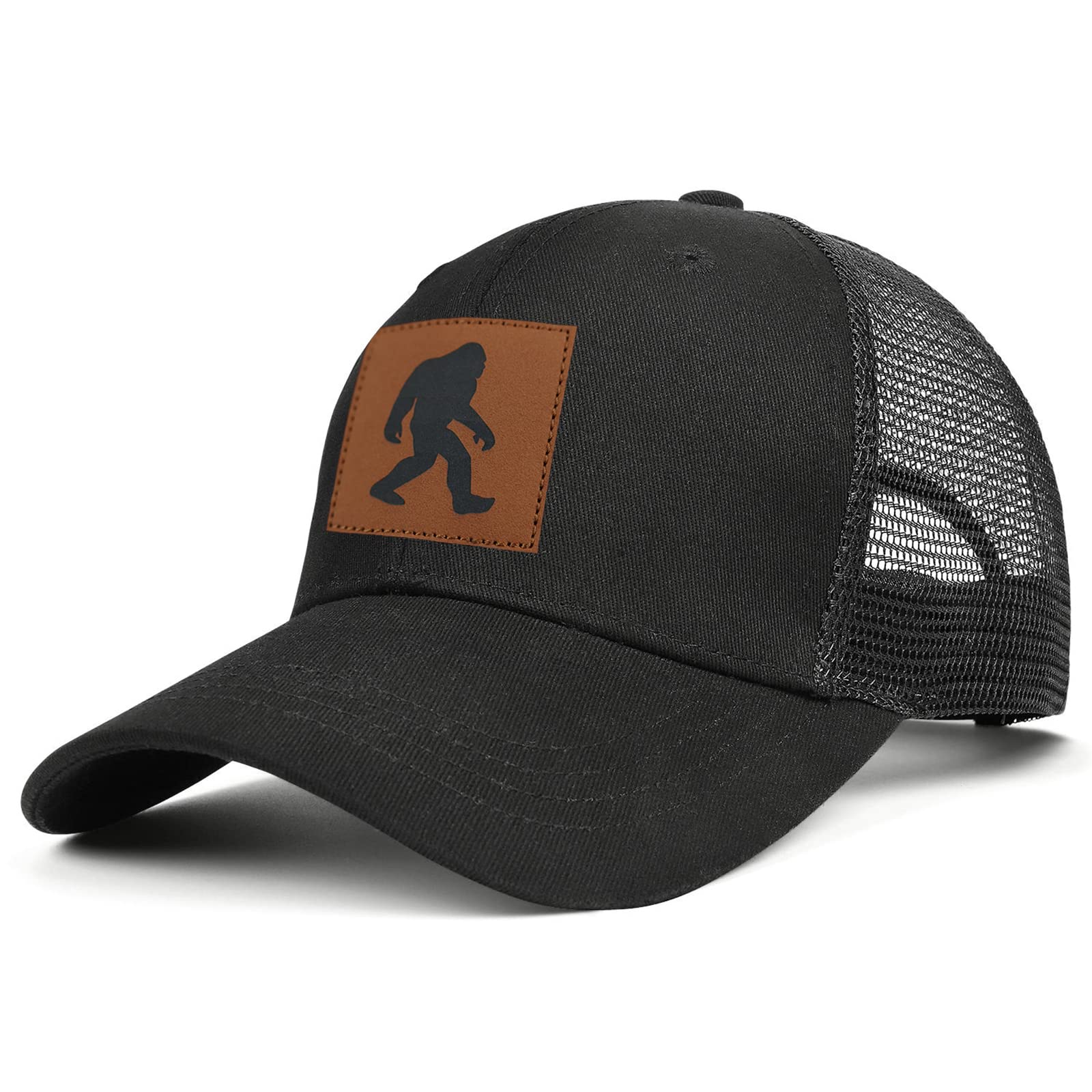Simocked Bigfoot Hat Sasquatch Trucker Hat Big Foot Gifts Sasquatch Bigfoot Gifts Mesh Snapback Hat for Men