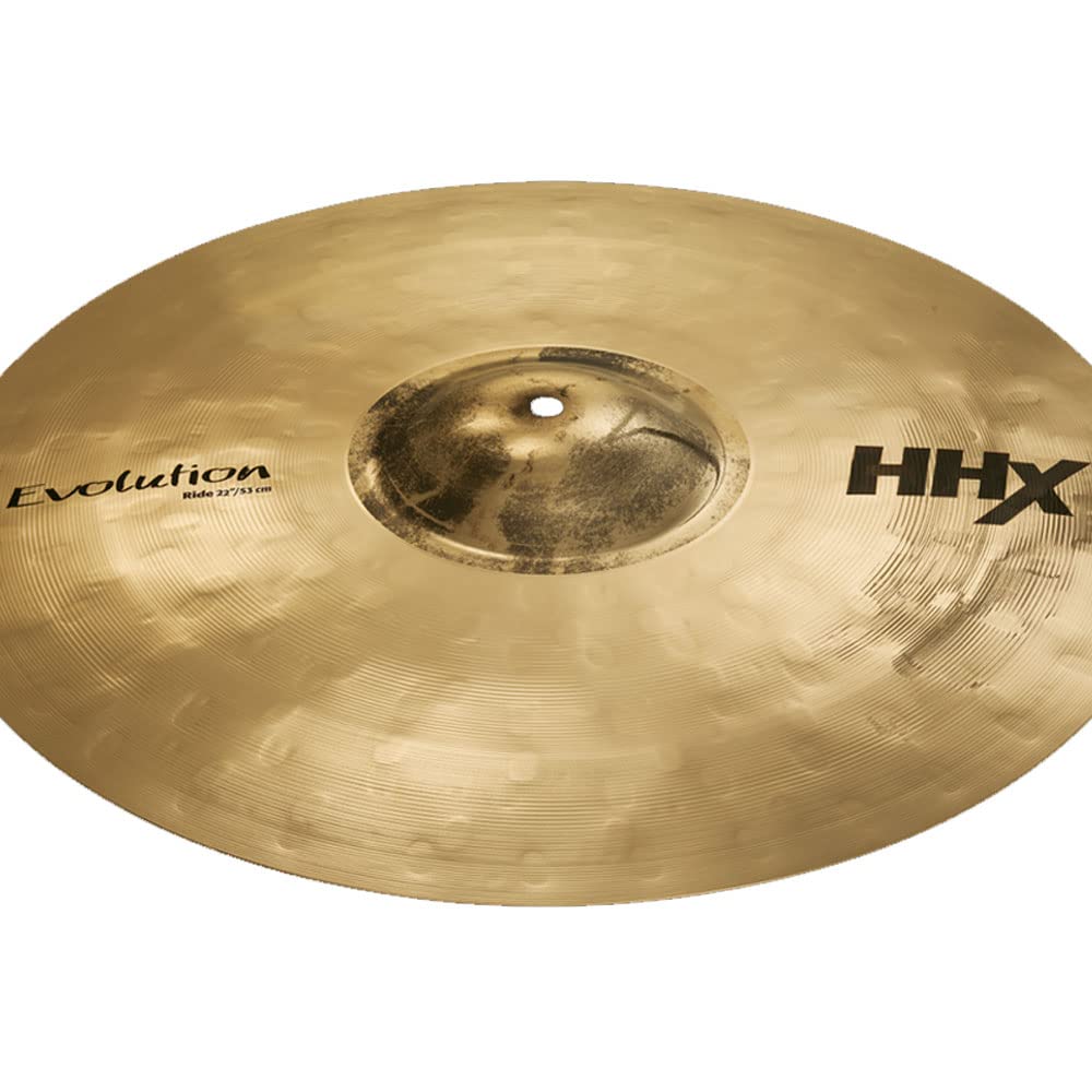 Sabian HHX 22" Evolution Ride Cymbal, Brilliant Finish, (12212XEB)