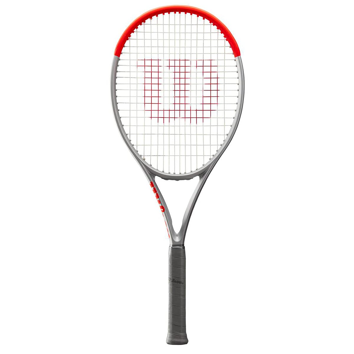 WILSON Clash 100 Silver Tennis Racquet (4-1/4)