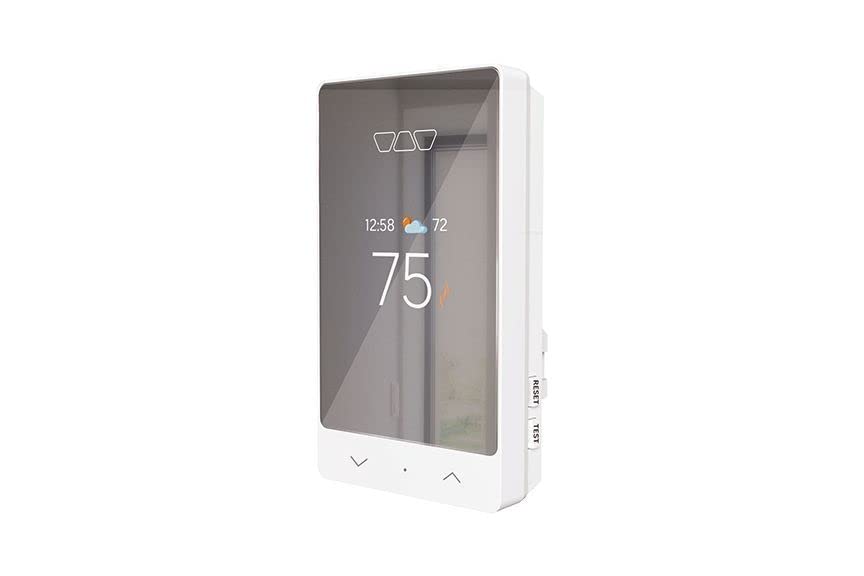 Schluter Systems Ditra Heat Electric Radiant Floor Heating Kit: Prog. Touchscreen Smart WiFi Thermostat DHERT105/BW, Heated Cable 120V 11 Sq Ft, Peel&Stick Duo Uncoupling Membrane 16.8 Sq Ft