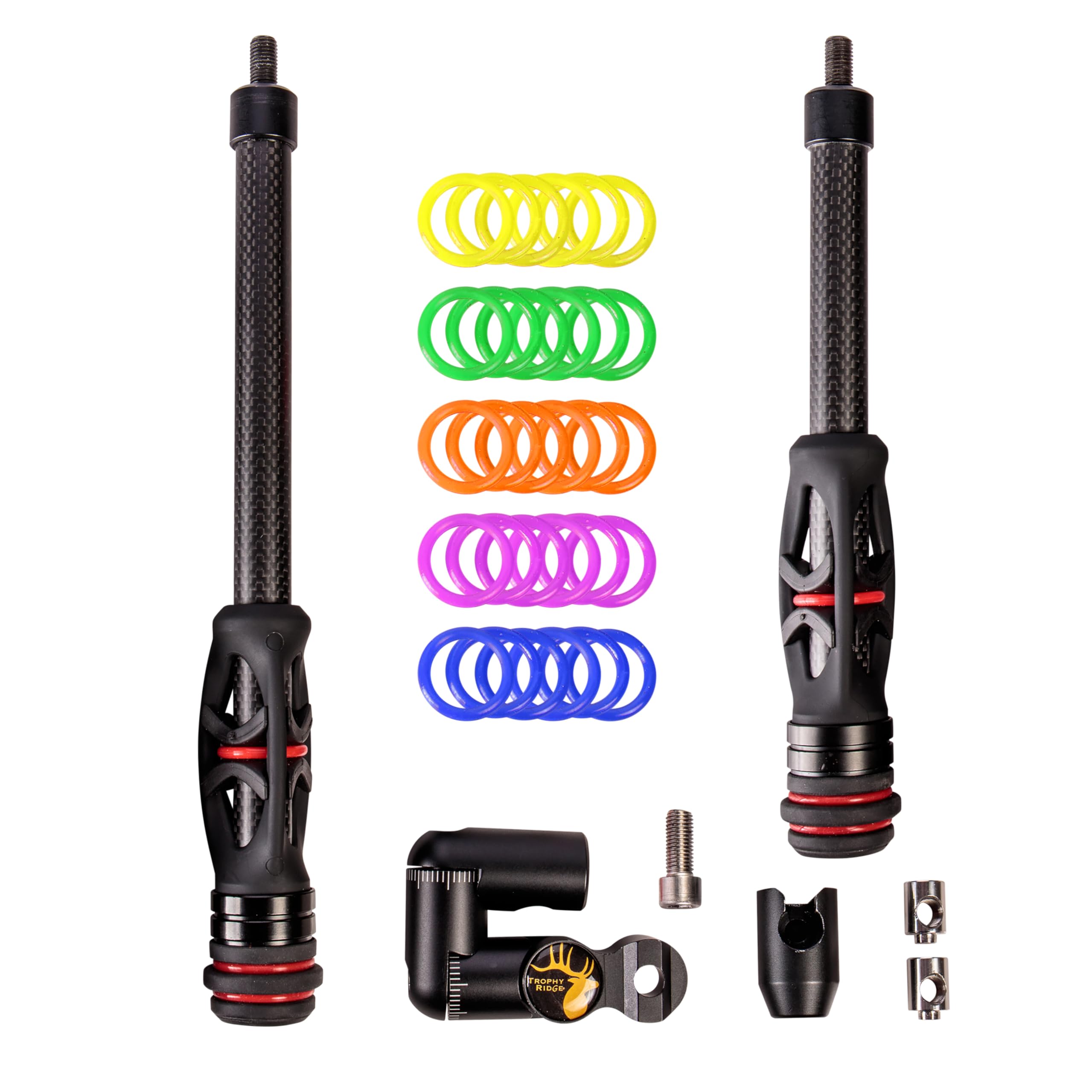 Trophy Ridge Hitman Archery Bow Stabilizer Kit, 6" & 8"