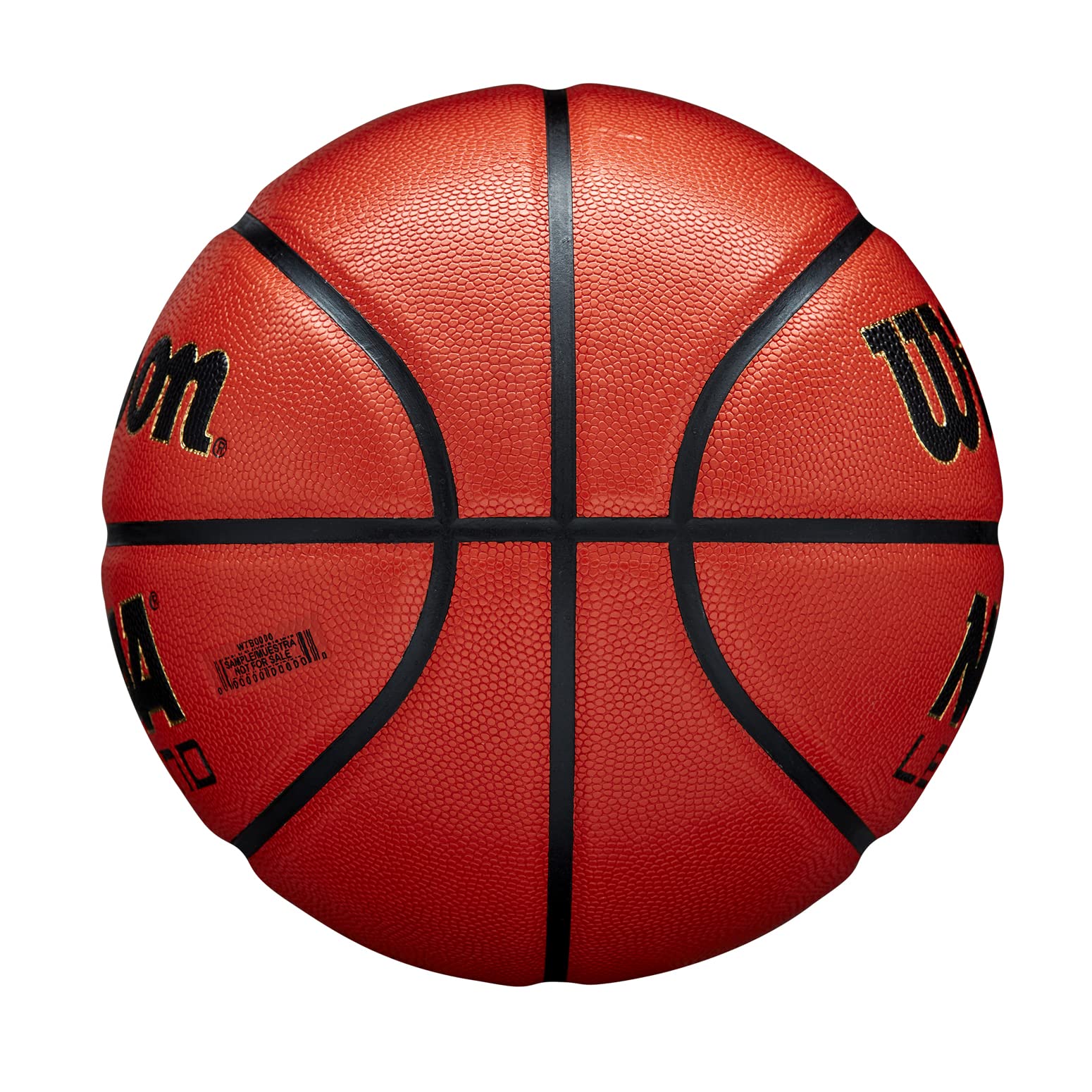 Wilson NCAA Legend Basketball - Size 7 - 29.5", Orange/Black