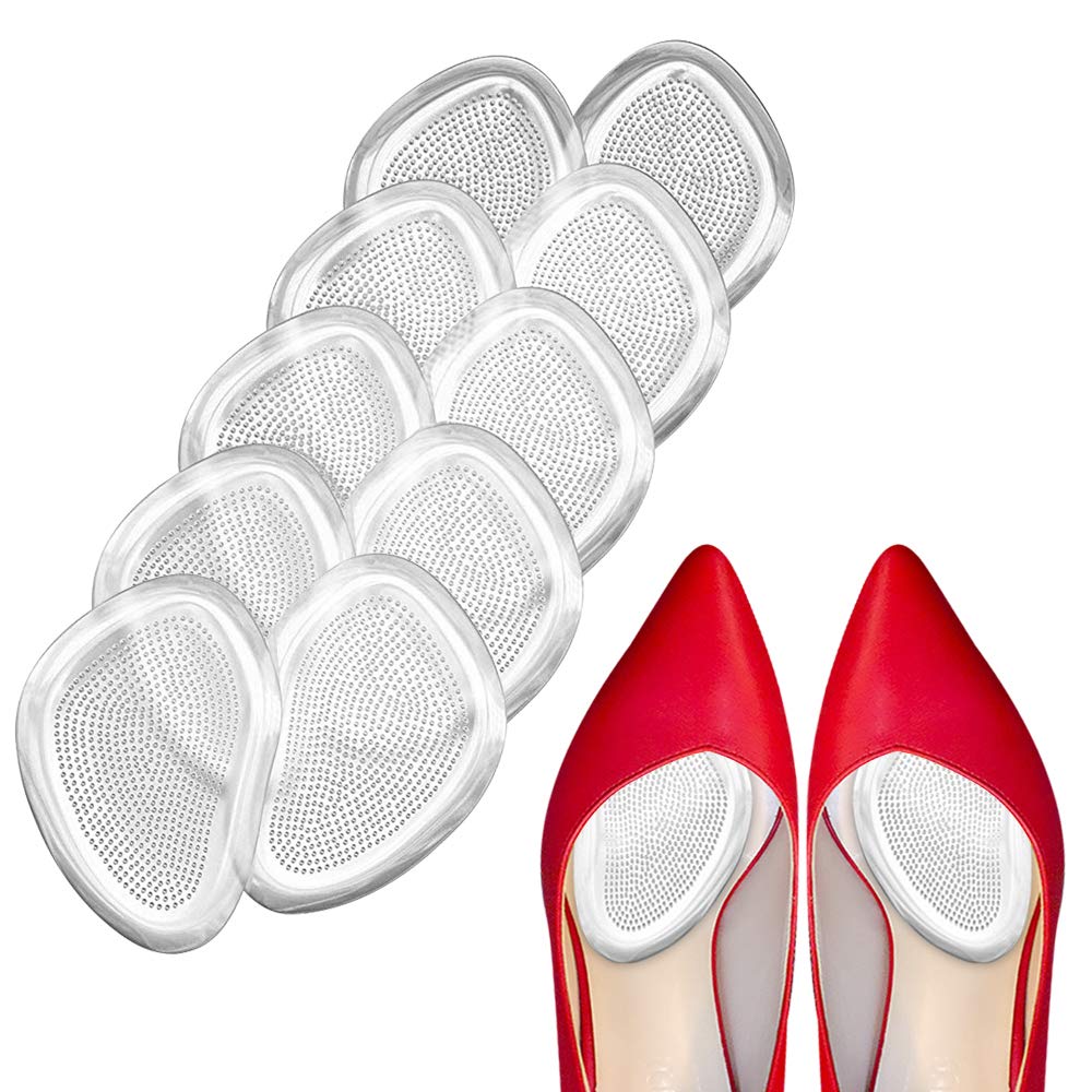 Premium Metatarsal Pads, Soft Ball of Foot Cushions,Reduce Foot Pain and Provide Support, Suit for Men Women & All Shoes Types(10Pcs)