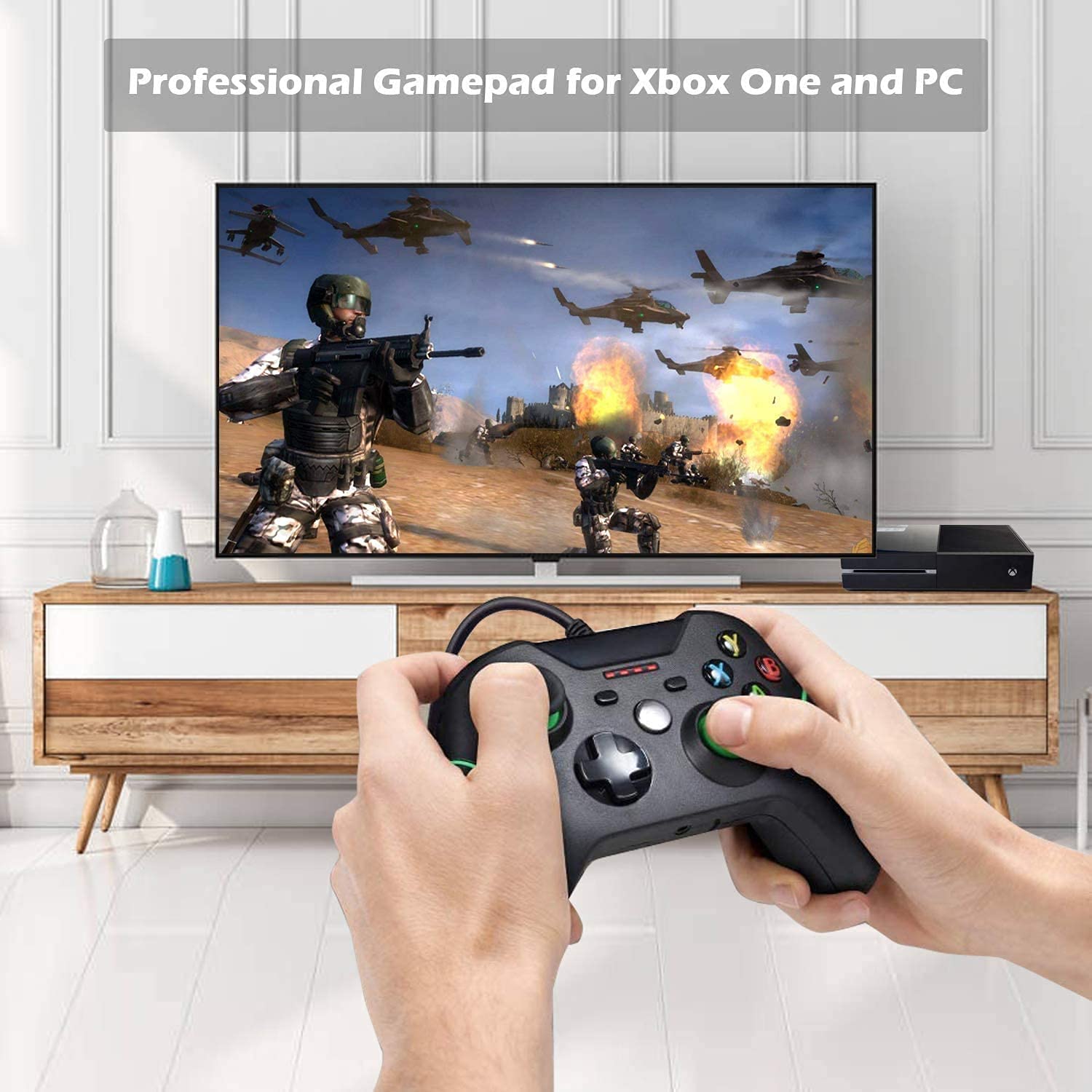 Y Team Controller for Xbox One,Wired Controller for Xbox with Headphone Jack for Xbox Series S Xbox Series X Xbox One/S/X and PC Windows 7. 10