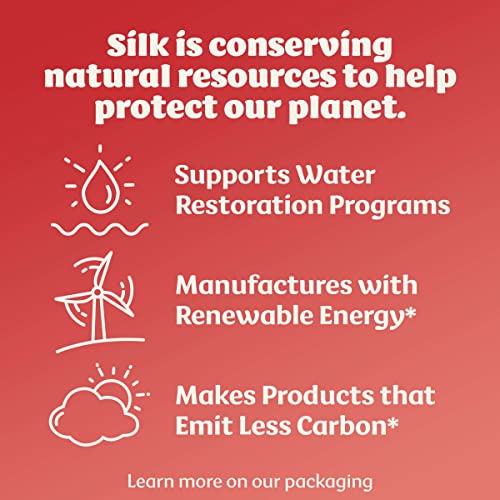 Silk Soymilk, Original, Dairy-Free, Vegan, Non-GMO Project Verified, Half Gallon, 64 Fl Oz