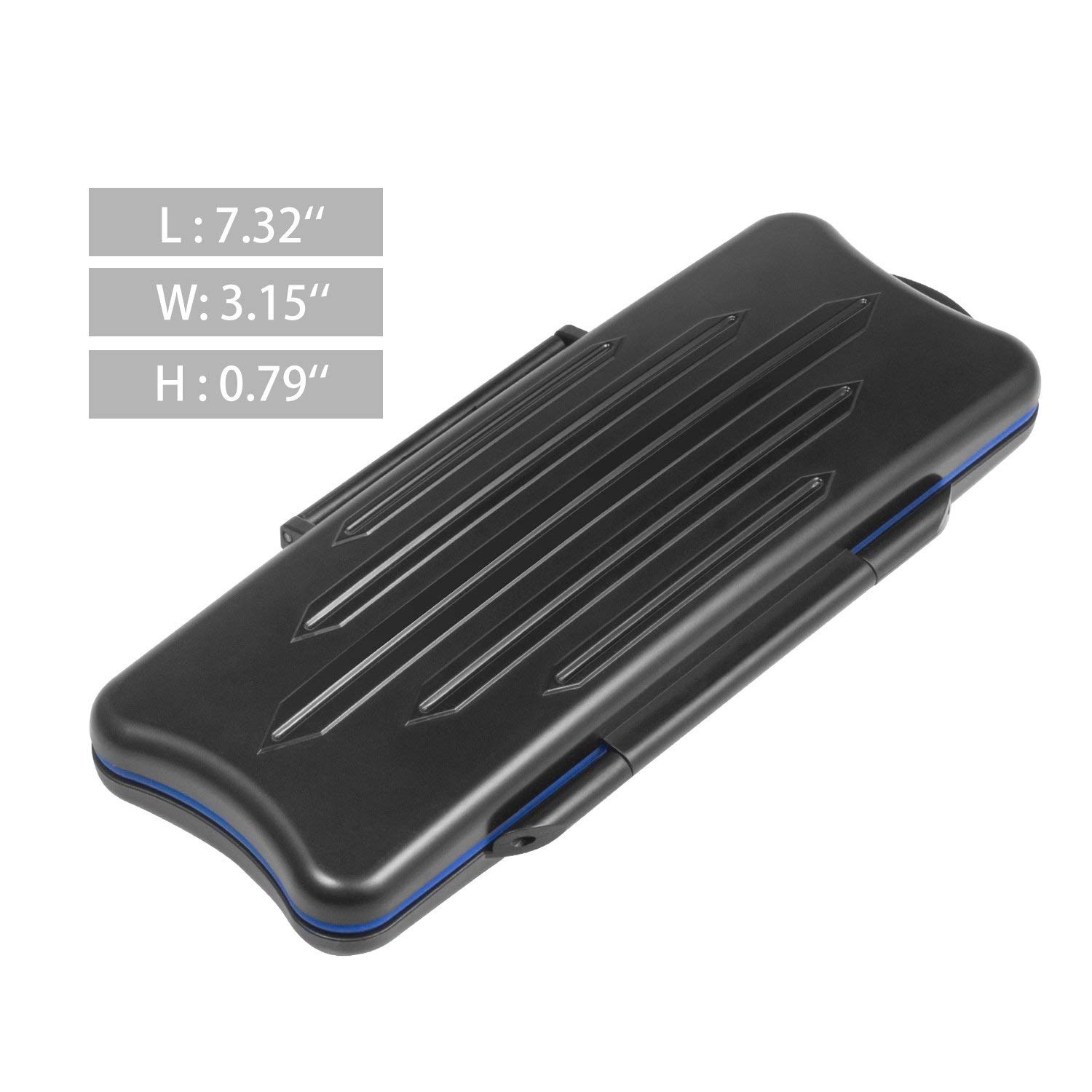 Switch Game Card Case - Younik Game Card Storage Box Include 16pcs Game Card Slots and 16pcs Micro SD Card Holders for NS Switch
