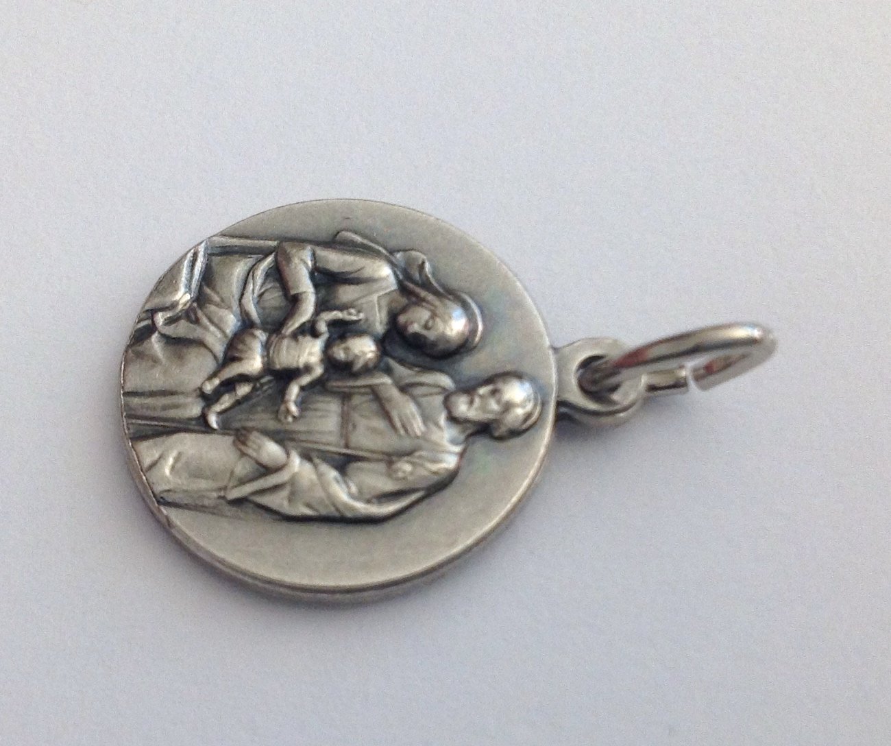 THE SACRED FAMILY MEDAL - CATHOLIC SAINTS MEDALS - 100% MADE IN ITALY (The Sacred Family)
