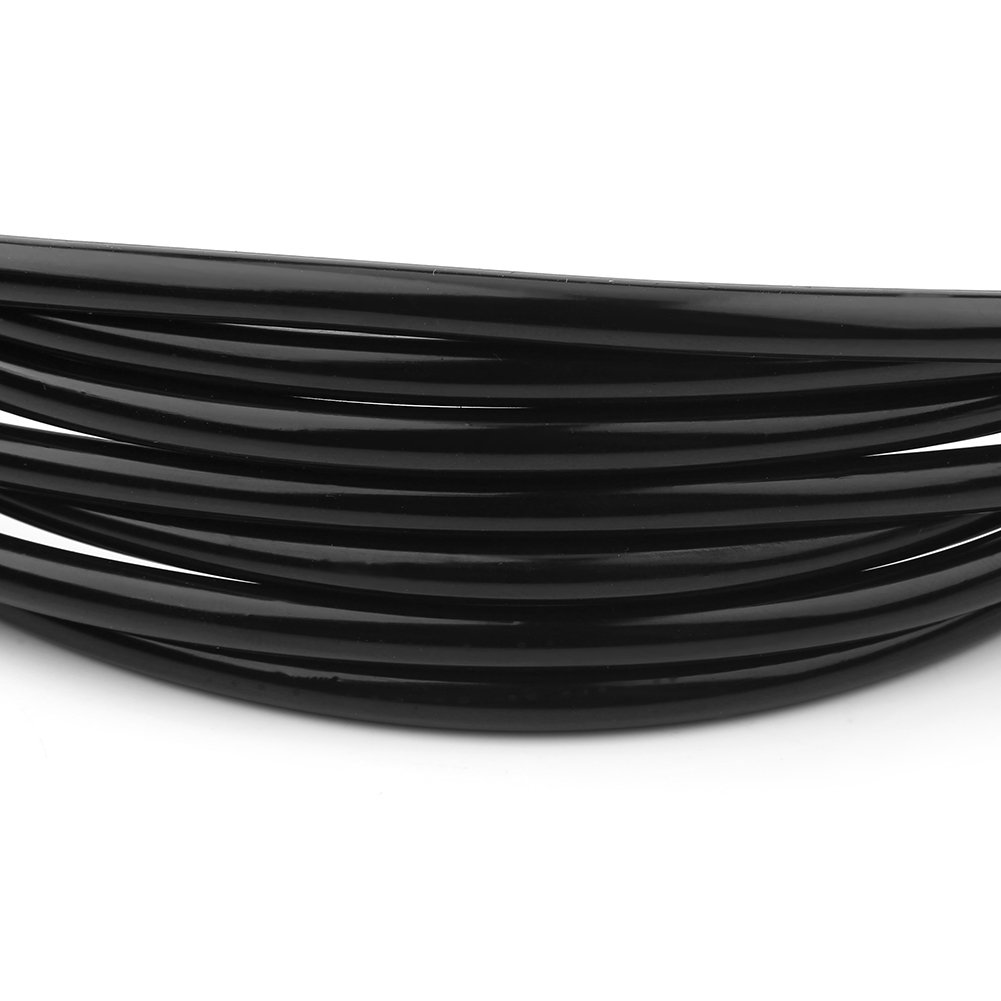 Qmee Irrigation Pipe, 5 m/10 m/20 m PVC Irrigation Hose Hose Pipe 4/7 mm Micro Dripper Irrigation System for Garden Greenhouse Patio Lawn(20M)