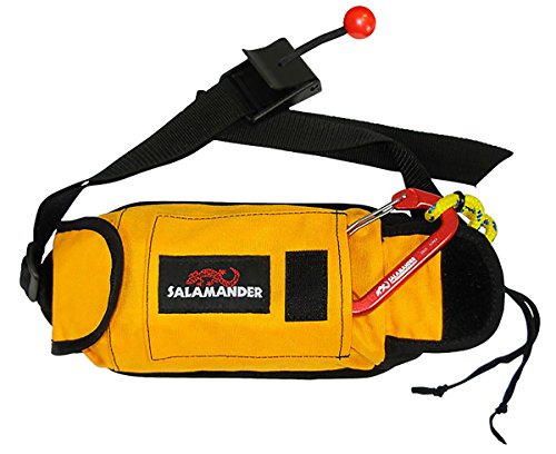 Salamander Retriever Kayak Rescue Throw Rope Bag & Tow Tether