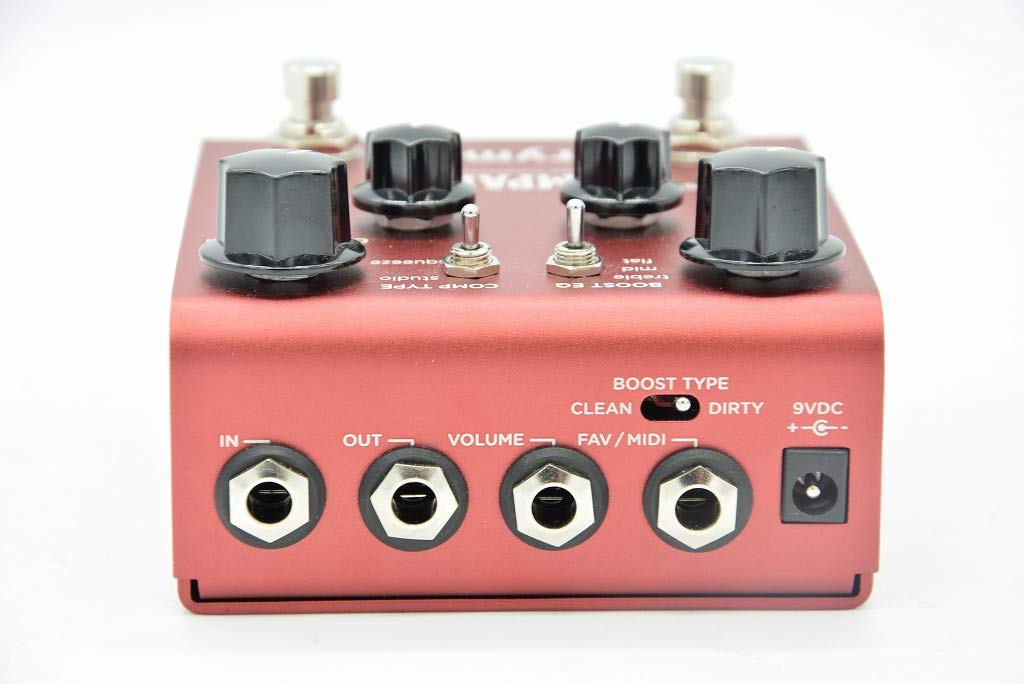 Strymon Compadre Dual Voice Compressor and Boost Pedal - Midnight Edition