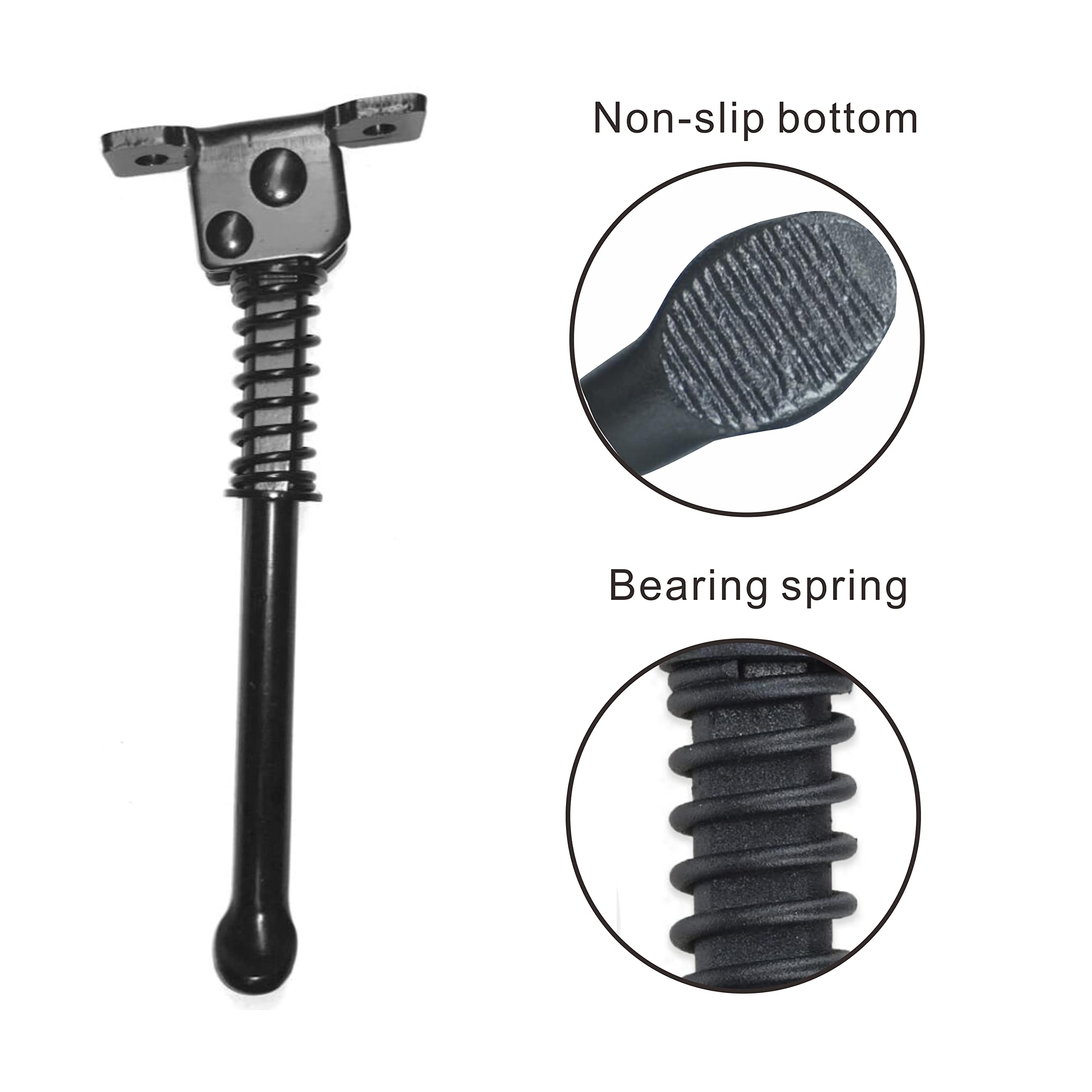 Tinkel Scooter Kickstand Parking Stand Feet Support Holder Replacement Part Compatible for Xiaomi 1S / M365 / Pro Electric Scooter
