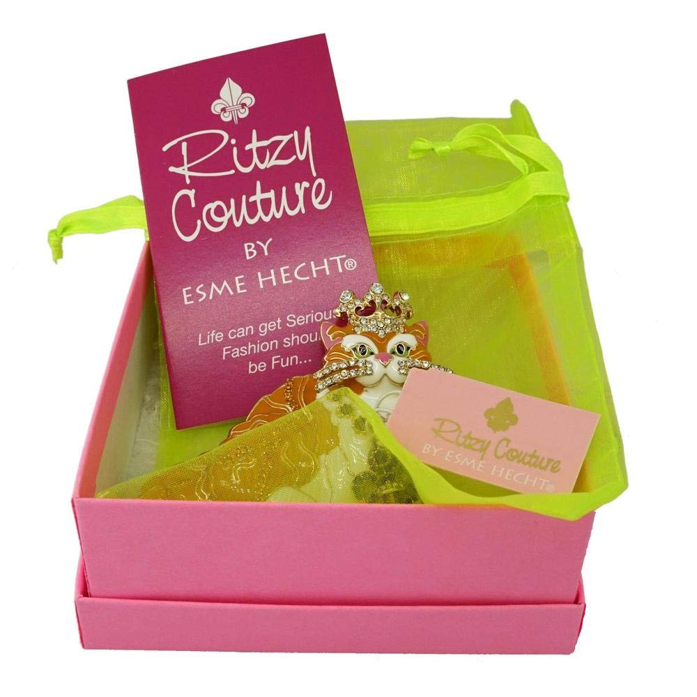 Ritzy Couture Women’s ‘Love Life’ Valentine’s Day Enamel Heart and Arrow Ring with Clear Rhinestones (Red/Gold, 7)