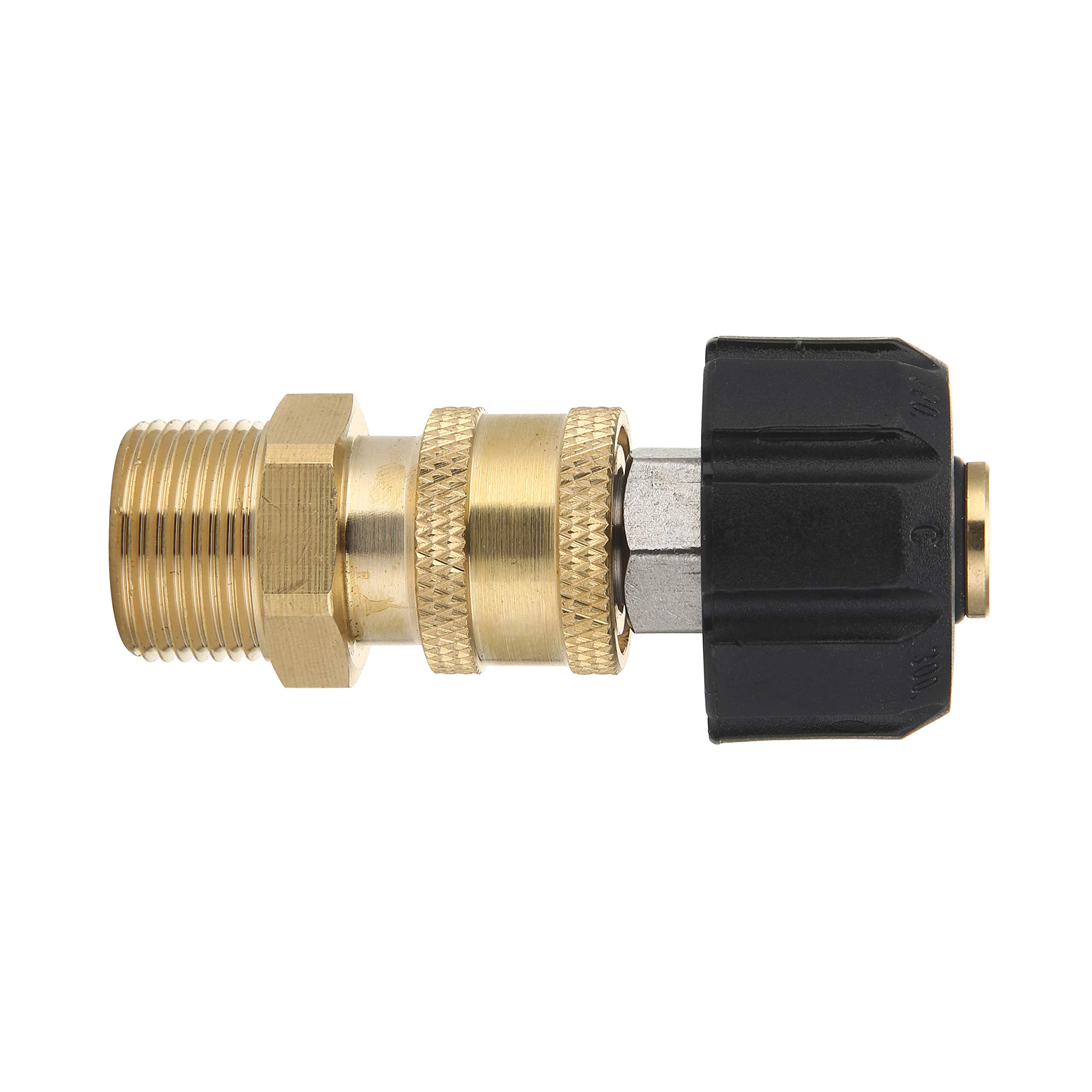 RIDGE WASHER Pressure Washer Adapter Set, Gun to Wand, M22 to 1/4'' Quick Connect