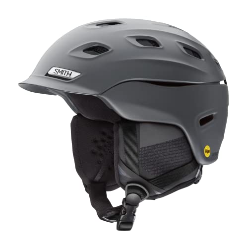 Smith Optics Vantage MIPS Unisex Snow Helmet - Matte Charcoal, Large