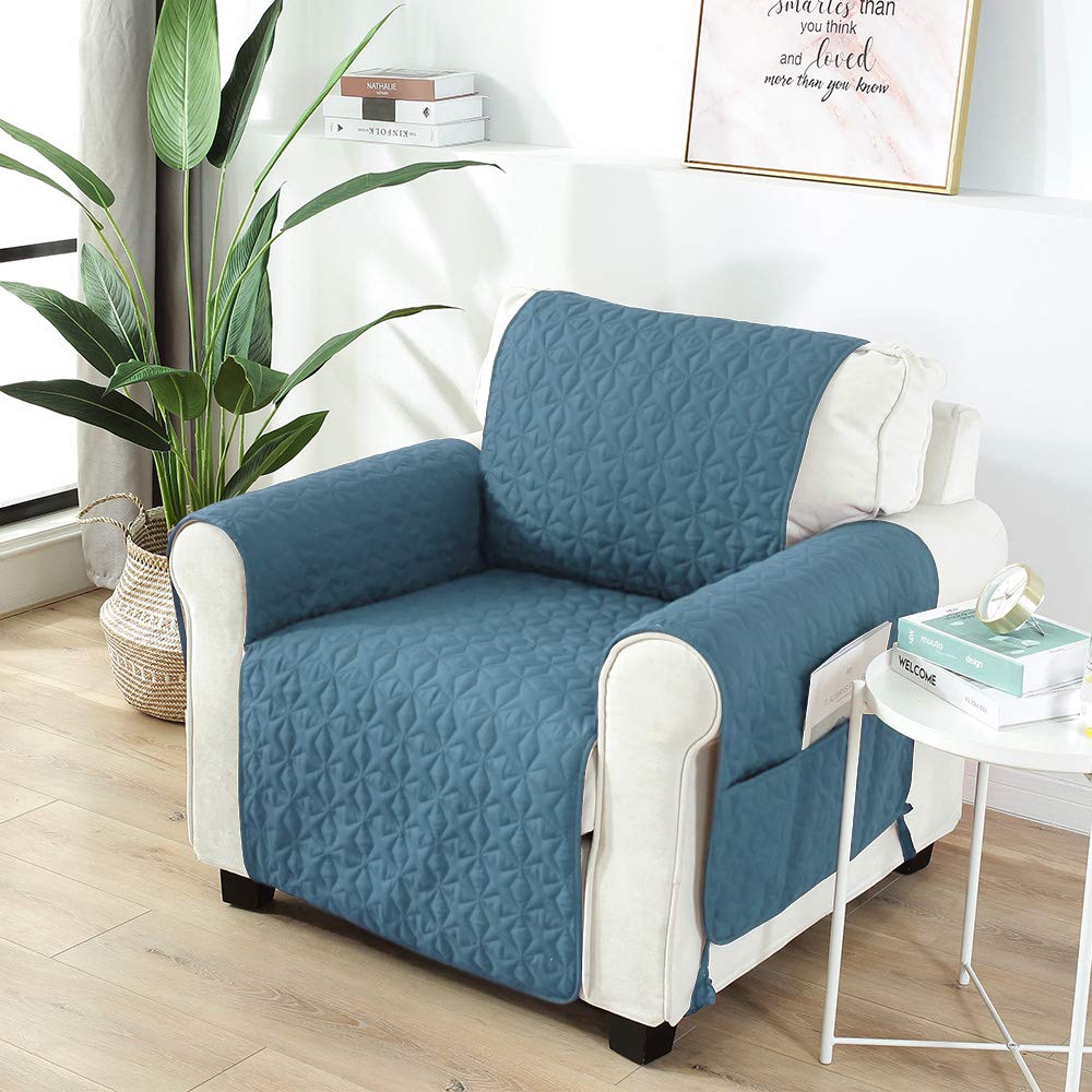 Waterproof Loveseat Couch Covers - RBSC Home Sofa Cover for Large Reclining Sofa Pets Scratch Proof