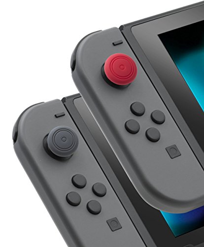 Snakebyte Tough Kit - Accessory Set Including Rubber Hard Case H9 Glass Protector Cleaning Cloth Thumb Grips Game Hard Case for Nintendo Switch - Black - Nintendo Switch
