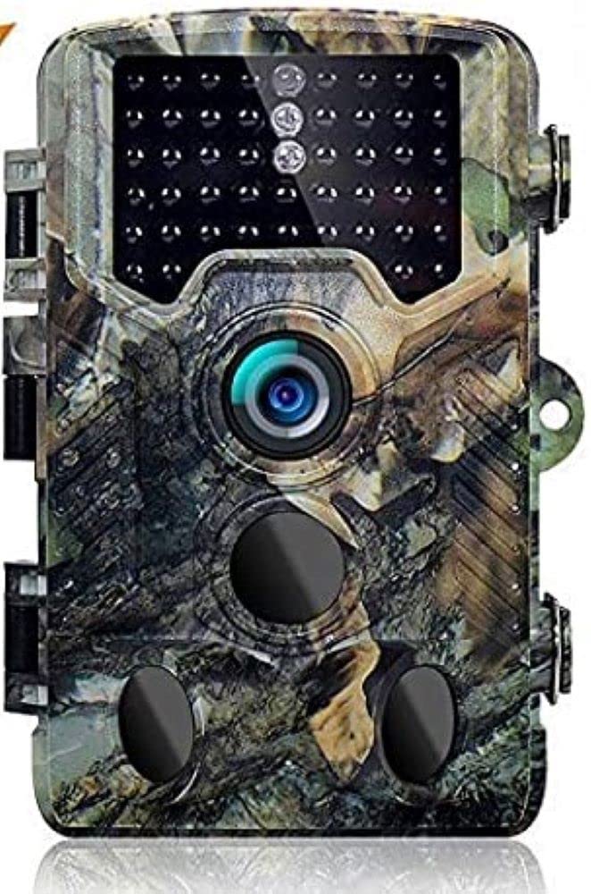 SOVACAM 【2019 Upgraded】 Trail Camera, 16MP 1080P 2.4" LCD HD Deer Hunting Camera with 46pcs 850nm Low-Glow IR LEDs and 120° PIR Sensors,Up to 0.2s Trigger time,IP 56 Waterproof