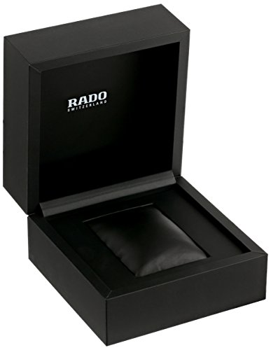 Rado Men's R20784159 Integral Black Dial Platinum Ceramic Watch