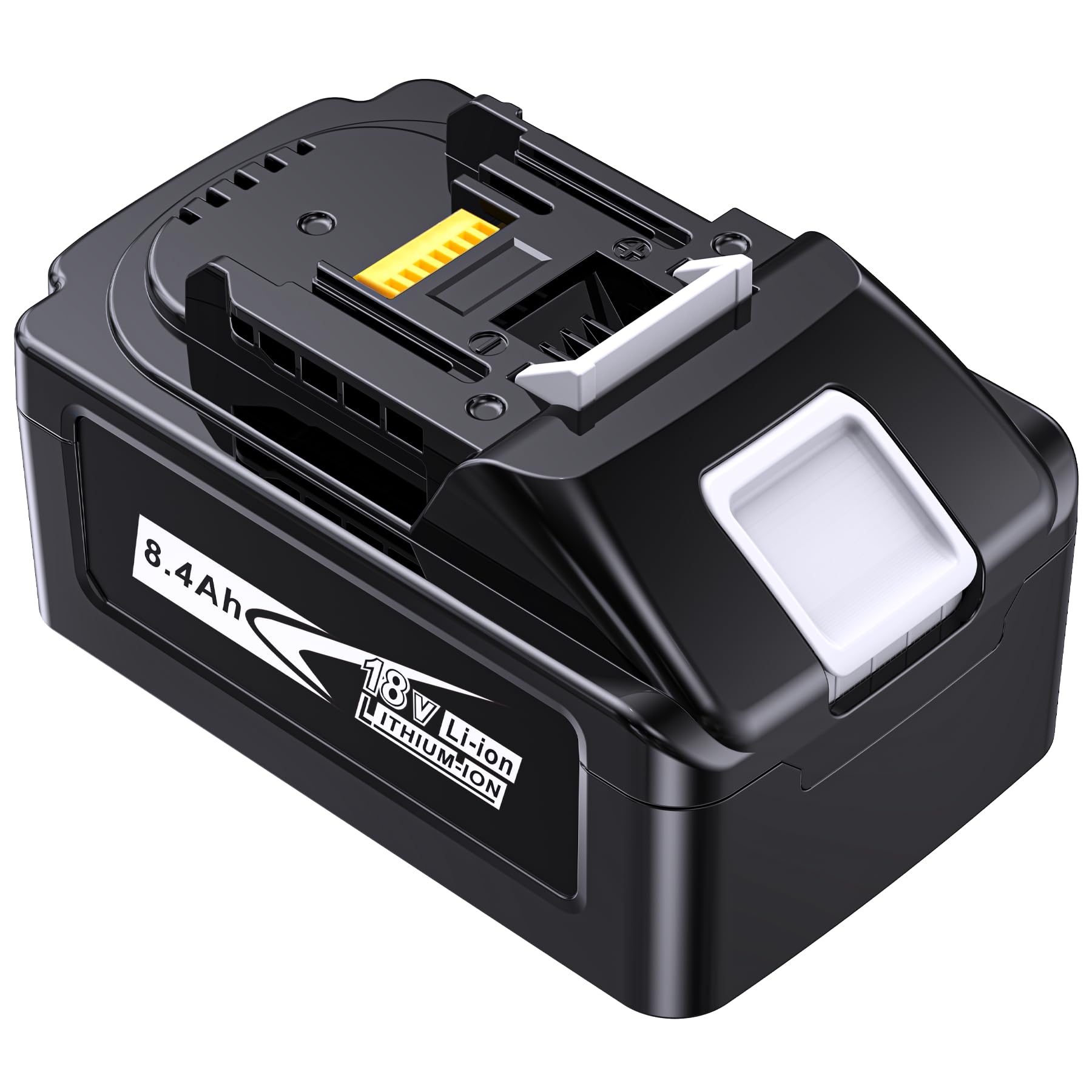 Simple Plus+ Replace for Makita 18V 8.4Ah LXT Lithium-ion Battery Real Capaticy MOLICELL INR-P42A Cell, Extra Long Runtime Compatible with Makita 18V LXT Power Tools and Chargers
