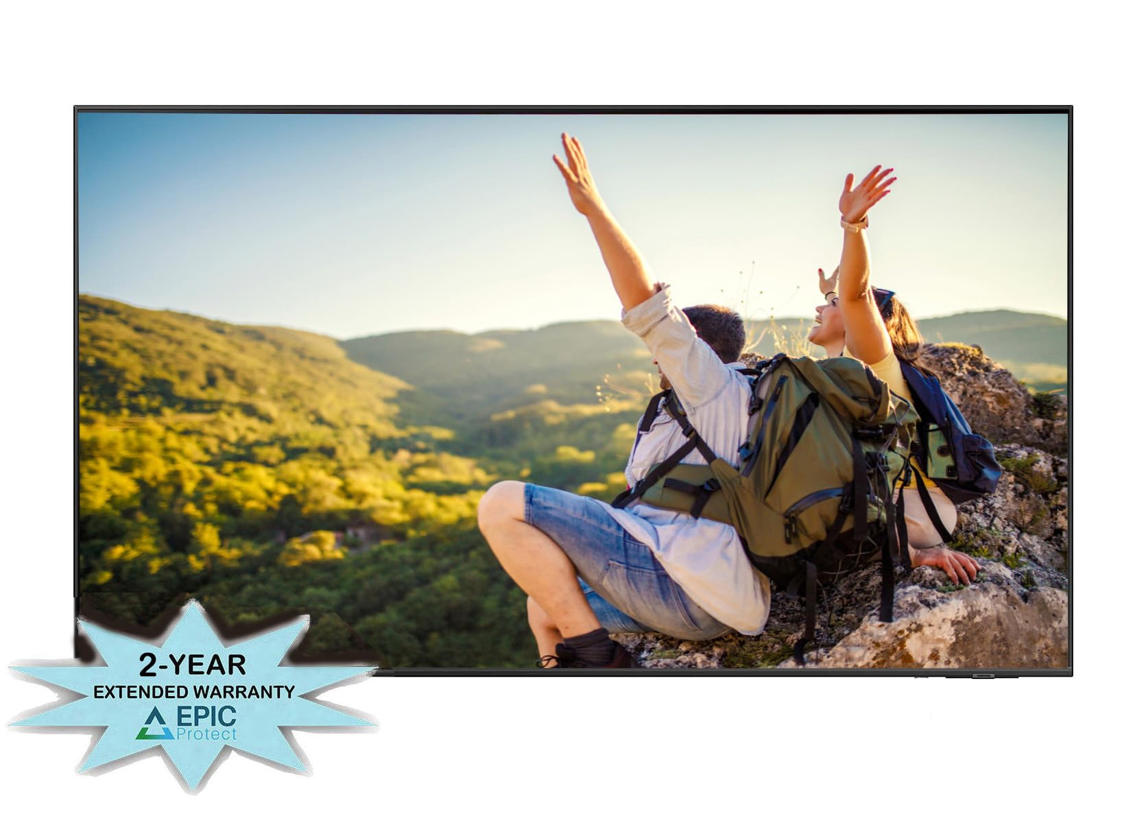 SAMSUNG QN50Q60CAFXZA 50 Inch QLED 4K Quantum HDR Dual LED Smart TV with an Additional 1 Year Coverage (2023)(USED)