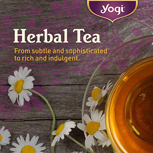 Yogi Tea Throat Comfort Tea - 16 Tea Bags per Pack (4 Packs) - Herbal Tea for Throats - Organic Throat-Soothing Tea - Includes Licorice Root, Wild Cherry Bark, Slippery Elm Bark & More