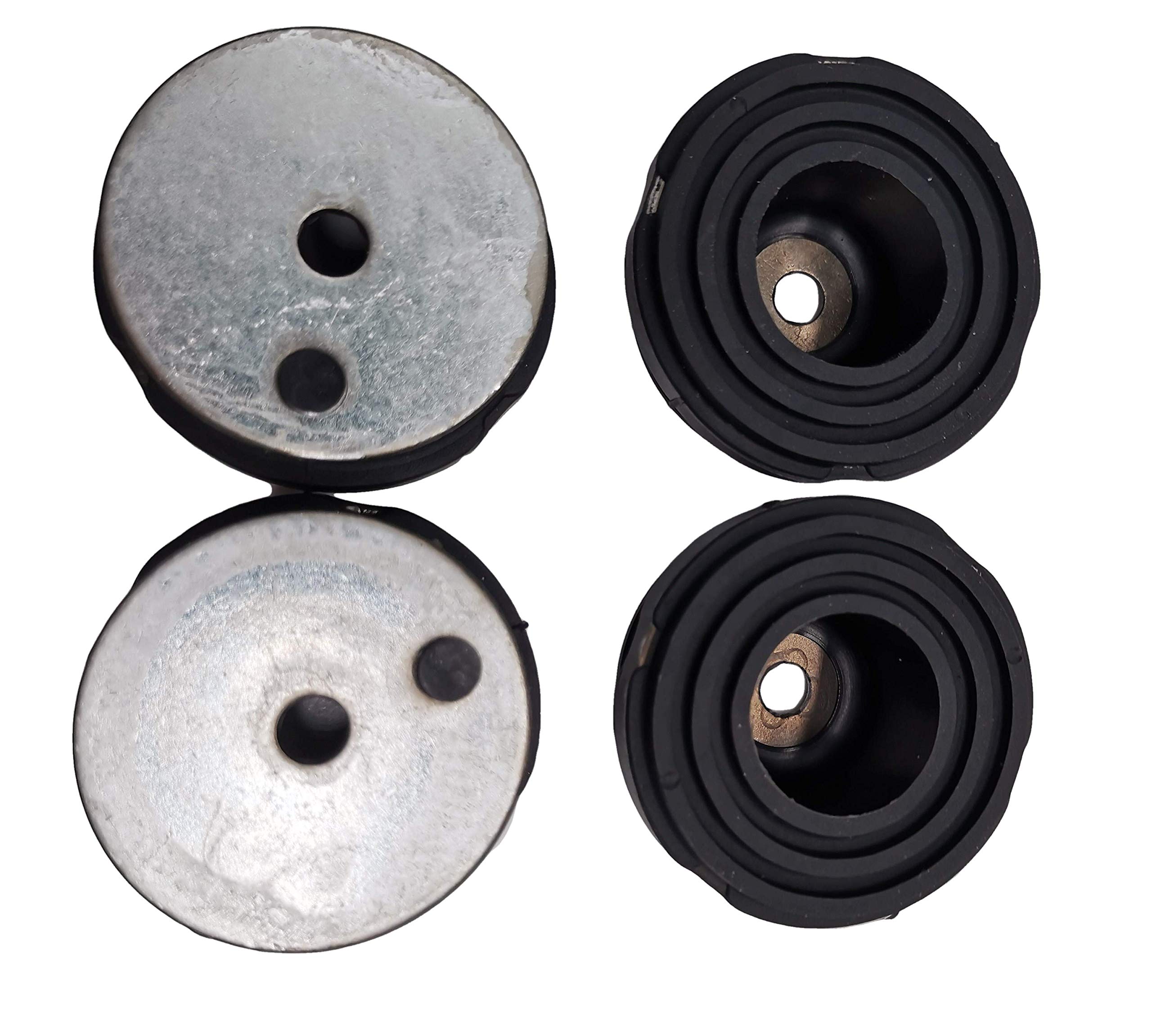 shiosheng 4Pcs Lower Rubber Foot Pad Set Fit for Honda Generators EB2000i & EU2000i Feet Mount Pad Replace 68325-Z07-003