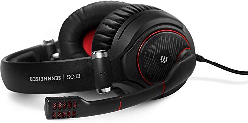 Sennheiser EPOS Game Zero Black Gaming Headset - Stereo - Mini-Phone (3.5mm) - Wired - Over-The-Head - Binaural - Circumaural - Noise Cancelling, Uni-Directional Microphone - Black