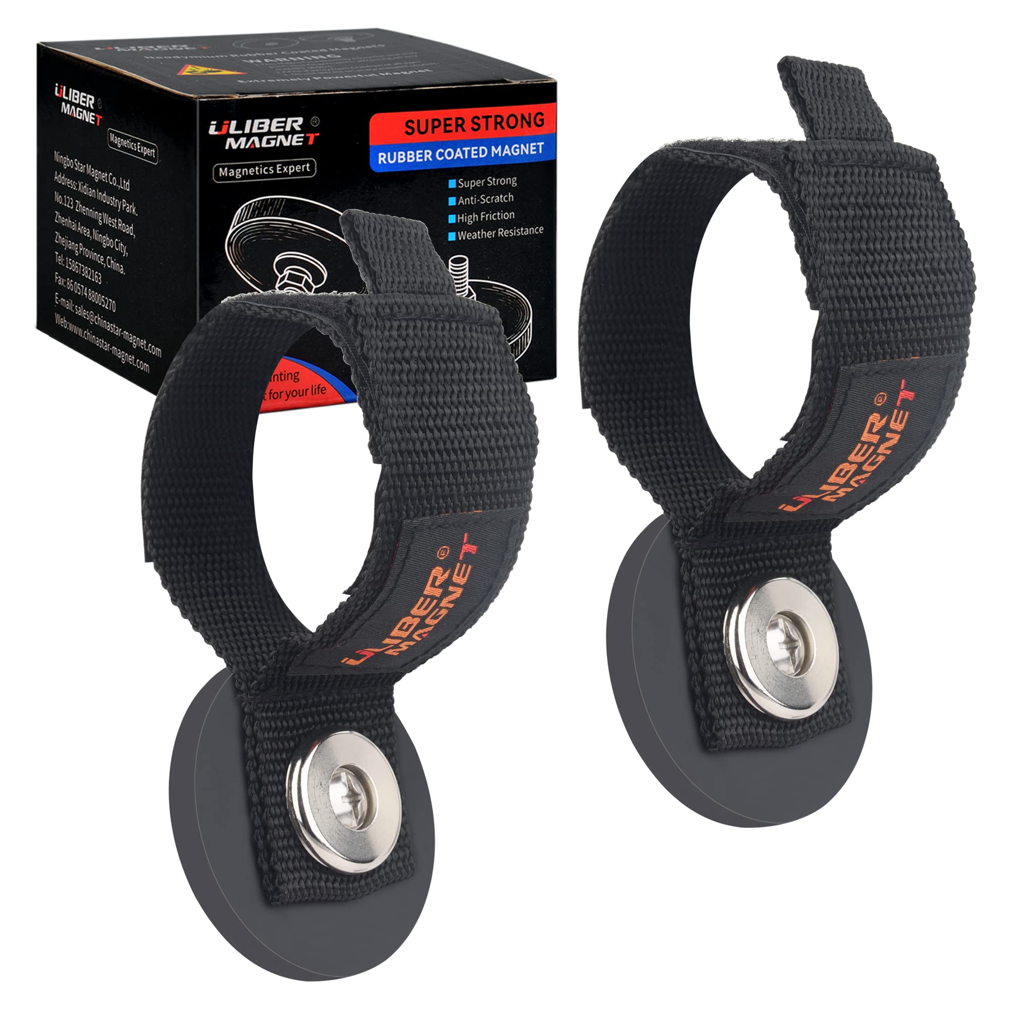ULIBERMAGNET Strong Magnetic Storage Hooks,Heavy Duty Magnetic Garage Storage Tool Organizer