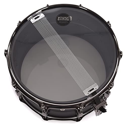 Tama S.L.P. Big Black Steel Snare Drum - 8 Inches X 14 Inches Limited Edition