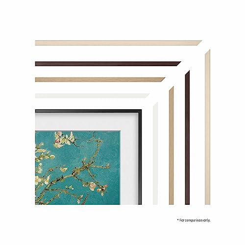 SAMSUNG 75” The Frame TV Customizable Bezel, Magnetic, Quick and Easy Installation, VG-SCFC75SGMZA, 2023, Sand Gold Metal