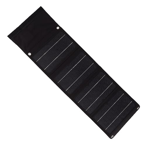 Portable Solar Panel Bag Photovoltaic Generation Backpacking Folding Bag Mobile 20W Bag Accessories for Bag Monocrystalline Silicon for Holder for Organizer Solar Panels