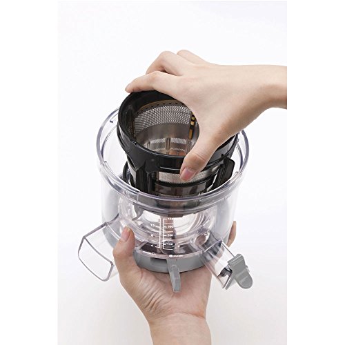 Smeg SJF01CREU 150W 50's Retro Style Aesthetic Slow Juicer, Cream