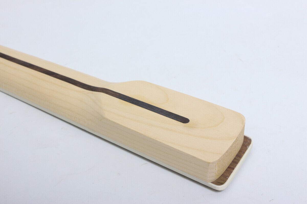 Yinfente Guitar Neck 22fret 25.5inch Canada Maple Rosewood Guitar Fretboard Block Inlay Big Head DIY guitar replacement (25.5inch)