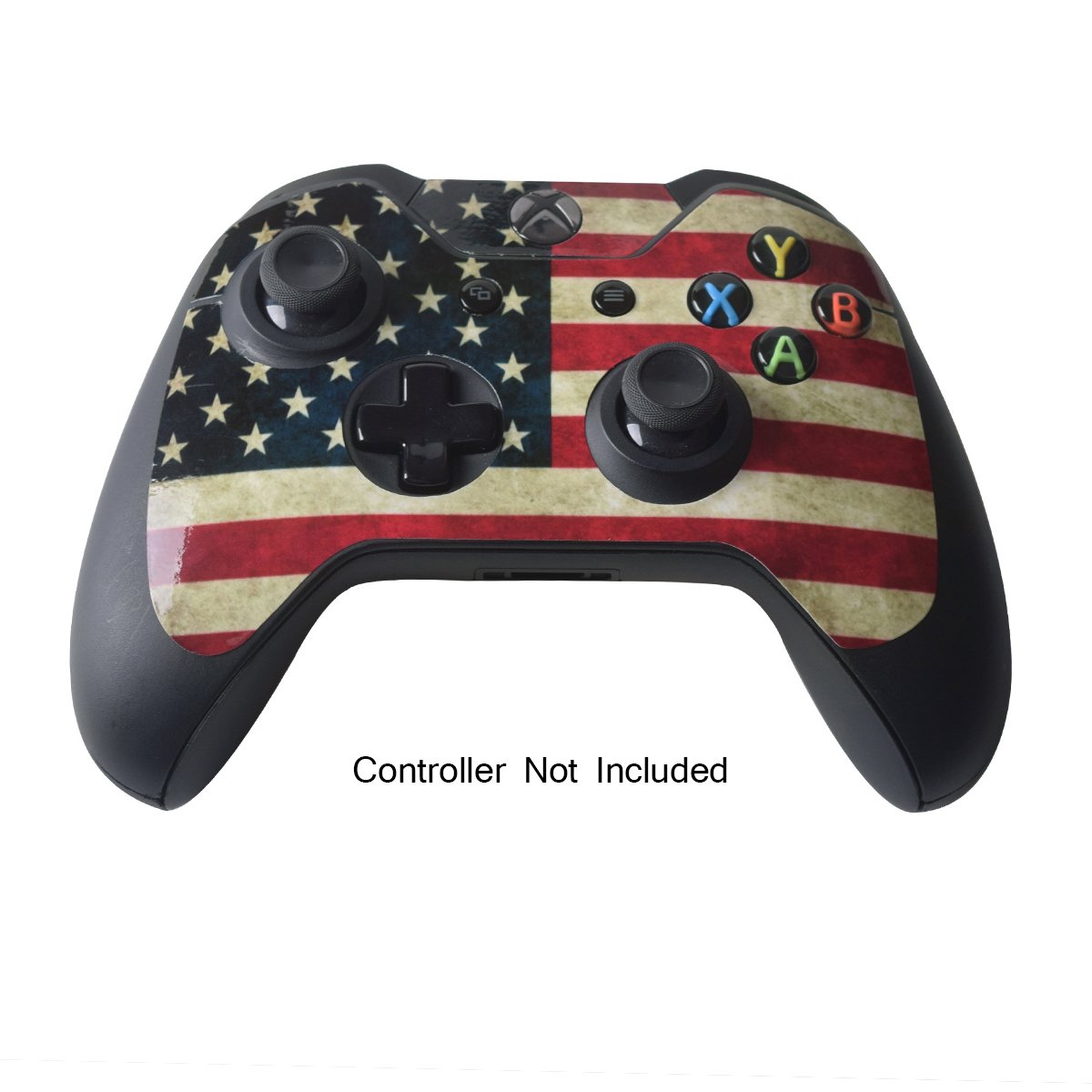 Skins Stickers for Xbox One Games Controller - Custom Orginal Xbox 1 Remote Controller Wired Wireless Protective Decals Covers Protector Accessories - Battle Torn Stripe