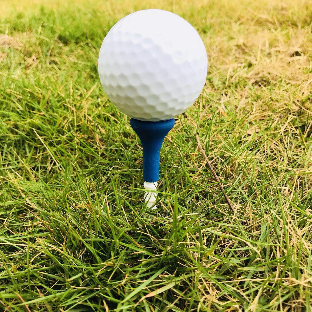 THF Depth Mark Plastic Golf tess with Wide Soft Rubber Cover 3 1/4 83mm Pack of 50 Almost Unbreakable