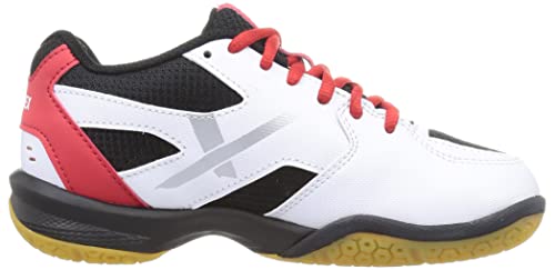 YONEX(ヨネックス) Unisex's Badminton Shoe, White/red, 8.5