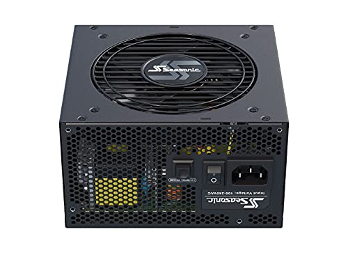 Seasonic FOCUS GX-550, 550W, Full-Modular, Fan Control in Fanless, Silent, and Cooling Mode, Perfect Power Supply for Gaming and Various Application, SSR-550FX.