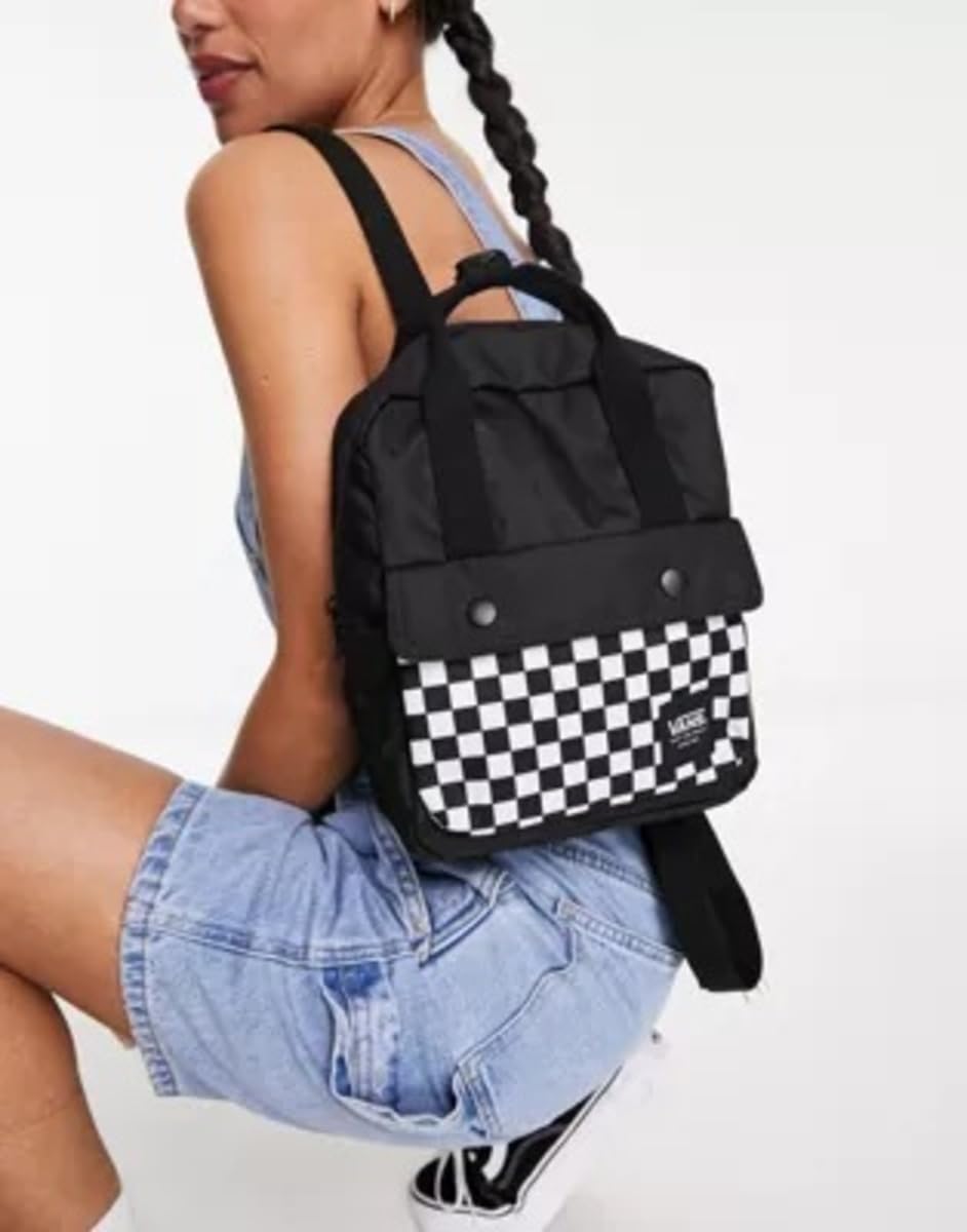 Vans, Boxer Mini Backpack (Black/White - One Size)