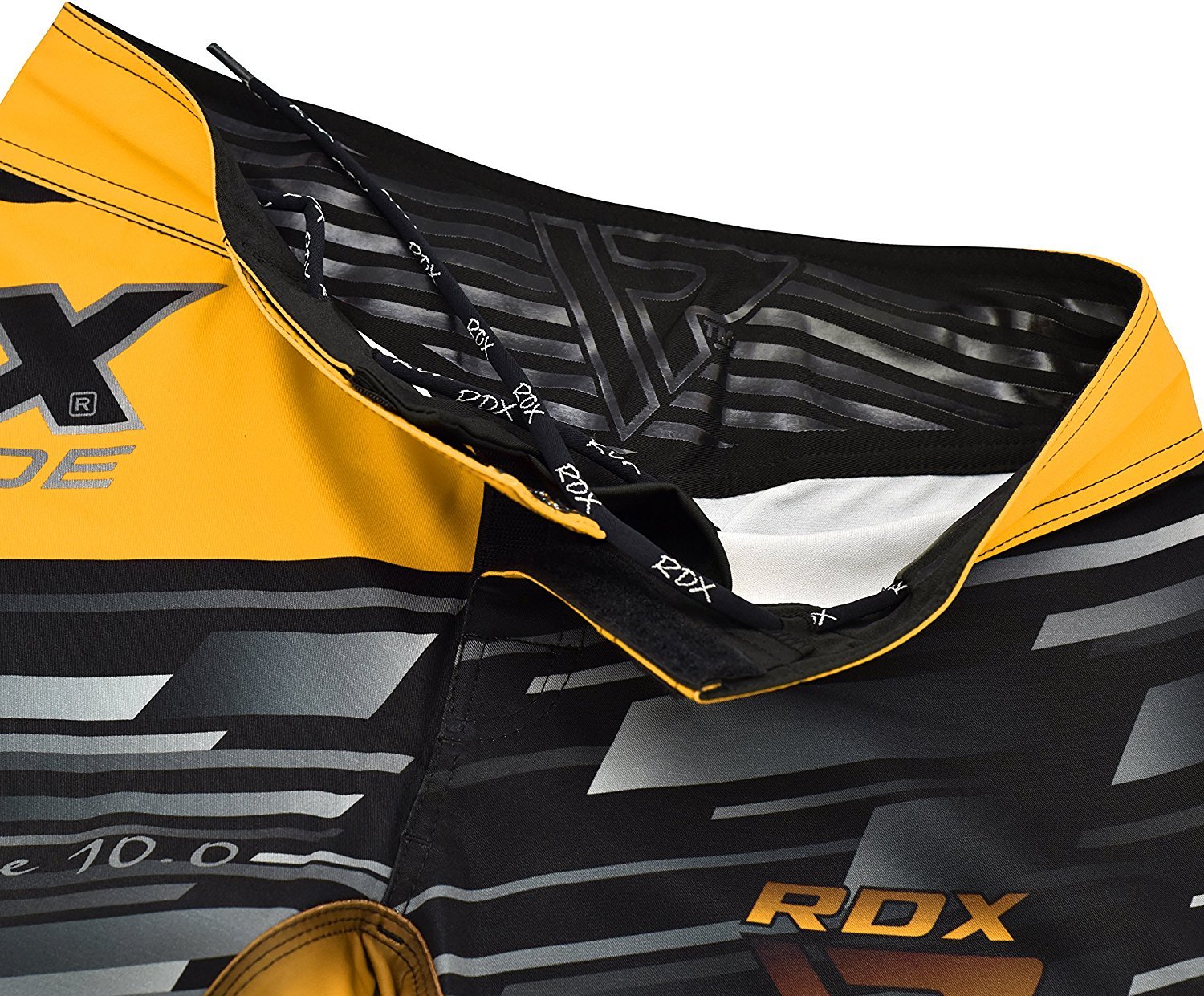 RDX MMA Blaze Shorts Stretch Clothing Training Cage Fighting Grappling Martial Arts Muay Thai Kickboxing Yellow