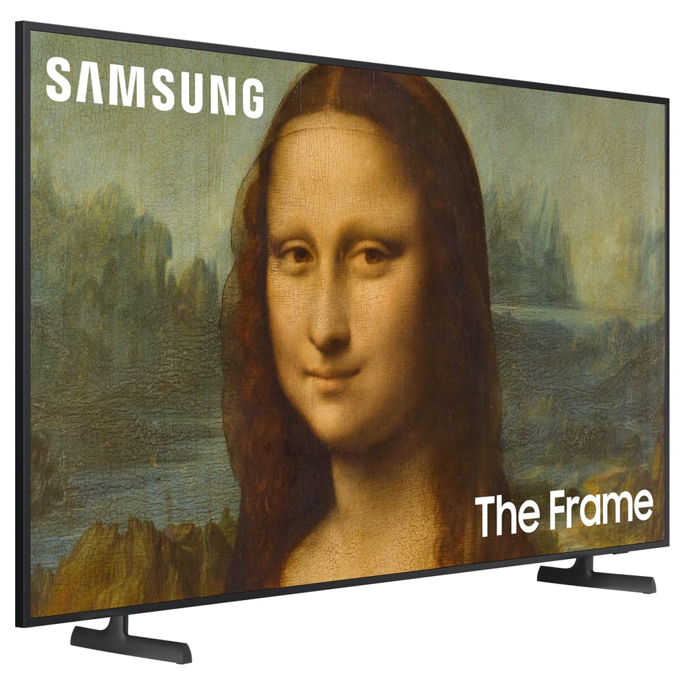 SAMSUNG QN65LS03BA 65 inch The Frame QLED 4K UHD Quantum HDR Smart TV Bundle HW-S800B 3.2.1ch Soundbar (Black) with Wireless Dolby Atmos DTS:X