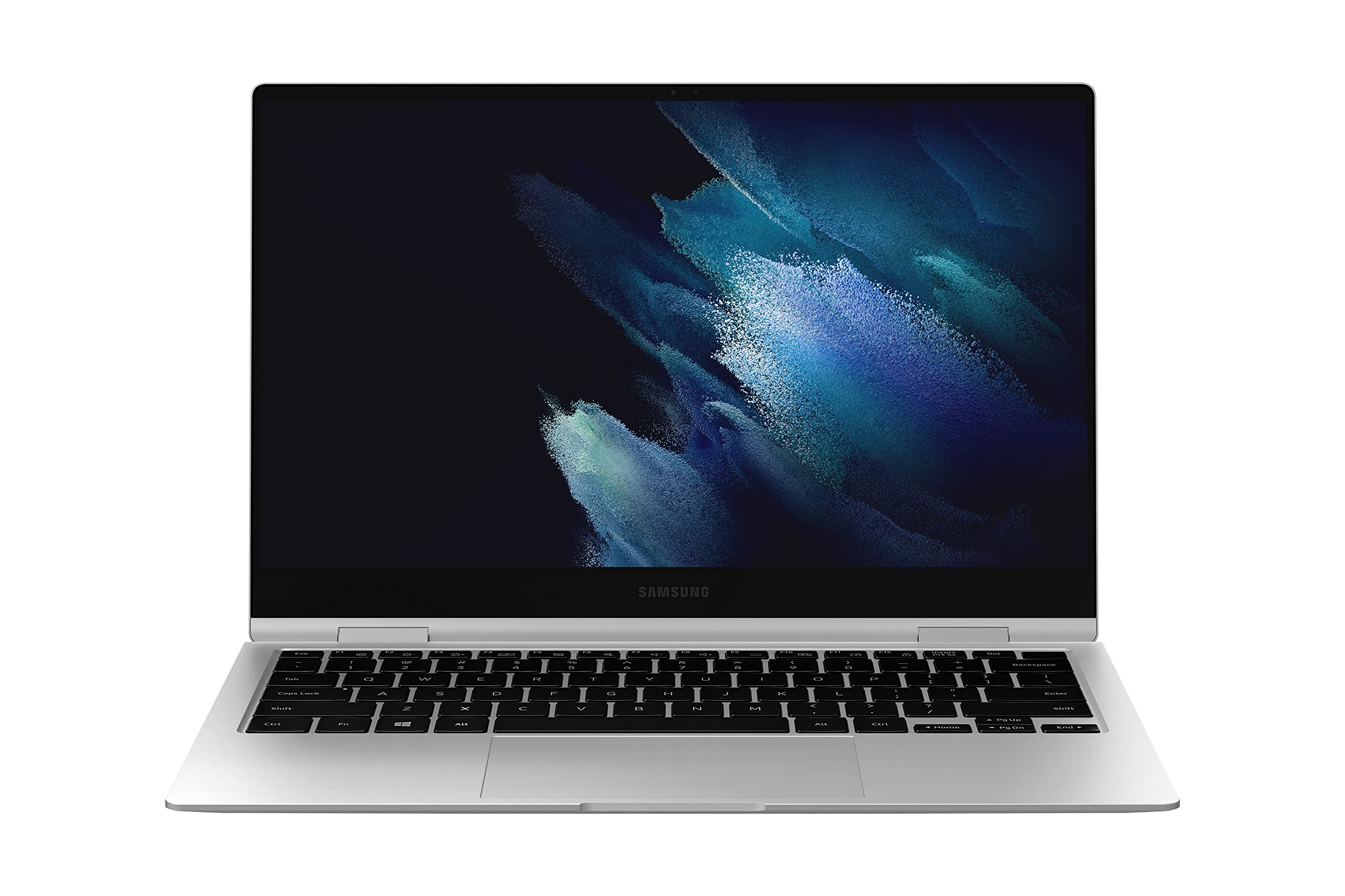 SAMSUNG Galaxy Book Pro 360 5G Intel Laptop Computer 13.3" AMOLED Screen Intel Core i5 Processor 8GB Memory 256GB SSD Long-Lasting Battery, Mystic Silver