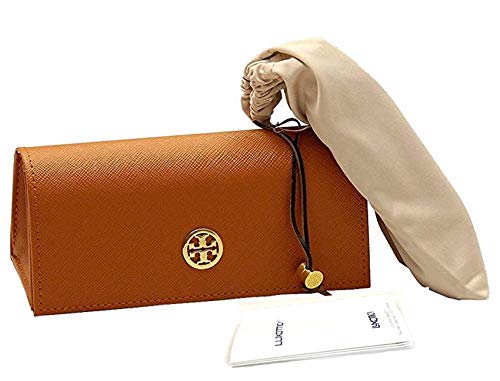 Tory Burch TY6070 32729A 57M Shiny Light Gold Metal/Dark Green Polarized Aviator Sunglasses For Women+ BUNDLE with Designer iWear Eyewear Kit
