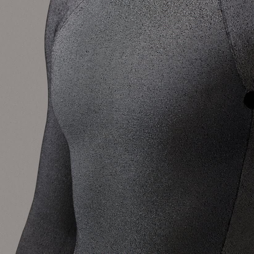 XCEL Womens Axis Back Zip 4/3mm Fullsuit - Black/Tinfoilfoil/Mesa Rose | 2