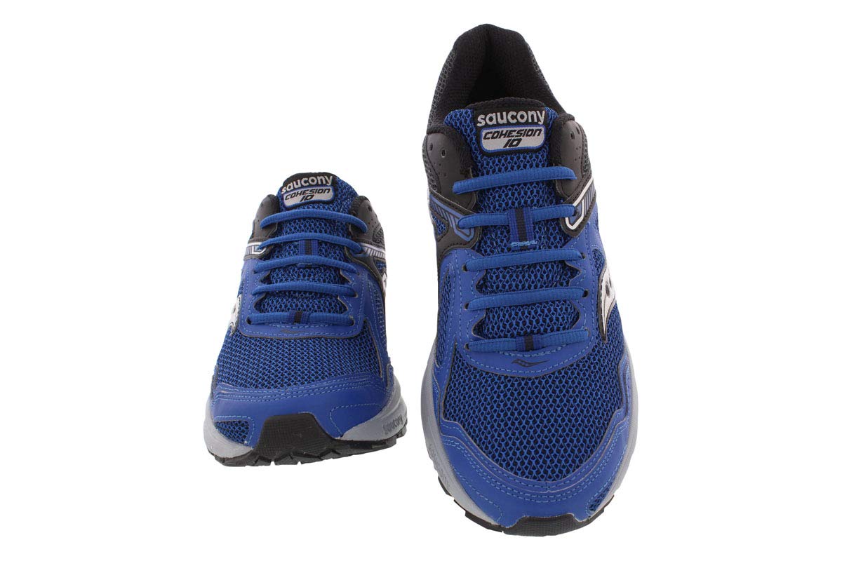 Saucony Men's Cohesion 10 Royal/Black Running Shoe 12 W US