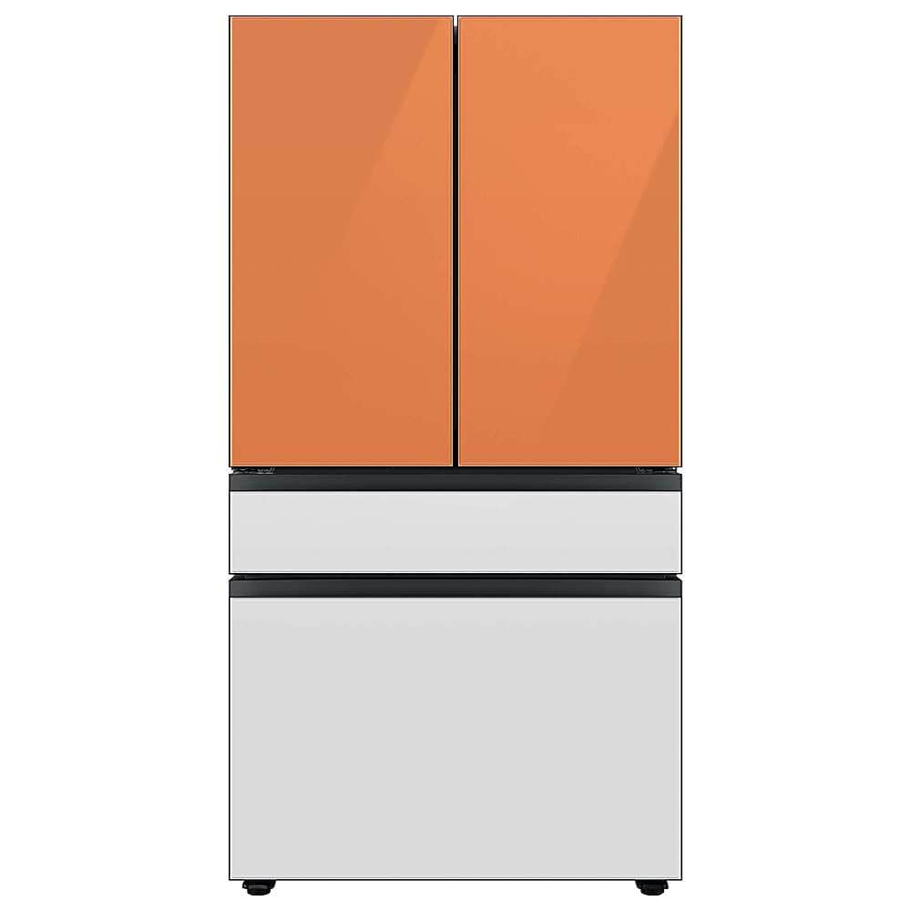 SAMSUNG RAF18DU4CH Bespoke 4-Door French Door Refrigerator Panel in Clementine Glass - Top Panel