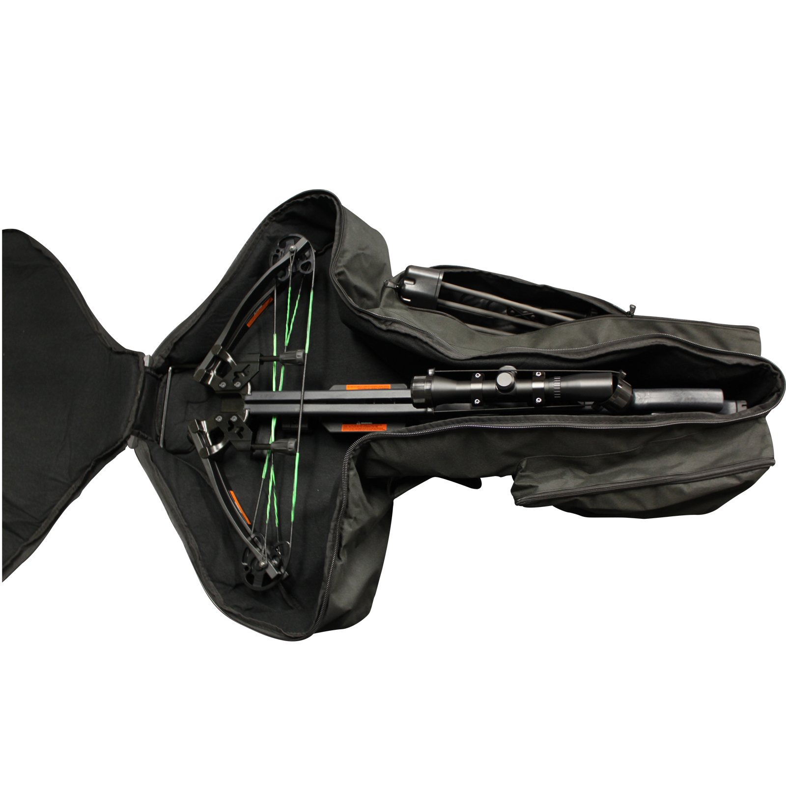 Southland Archery Supply SAS Deluxe Compact Padded Soft Crossbow Case with Sling and Extra Compartments