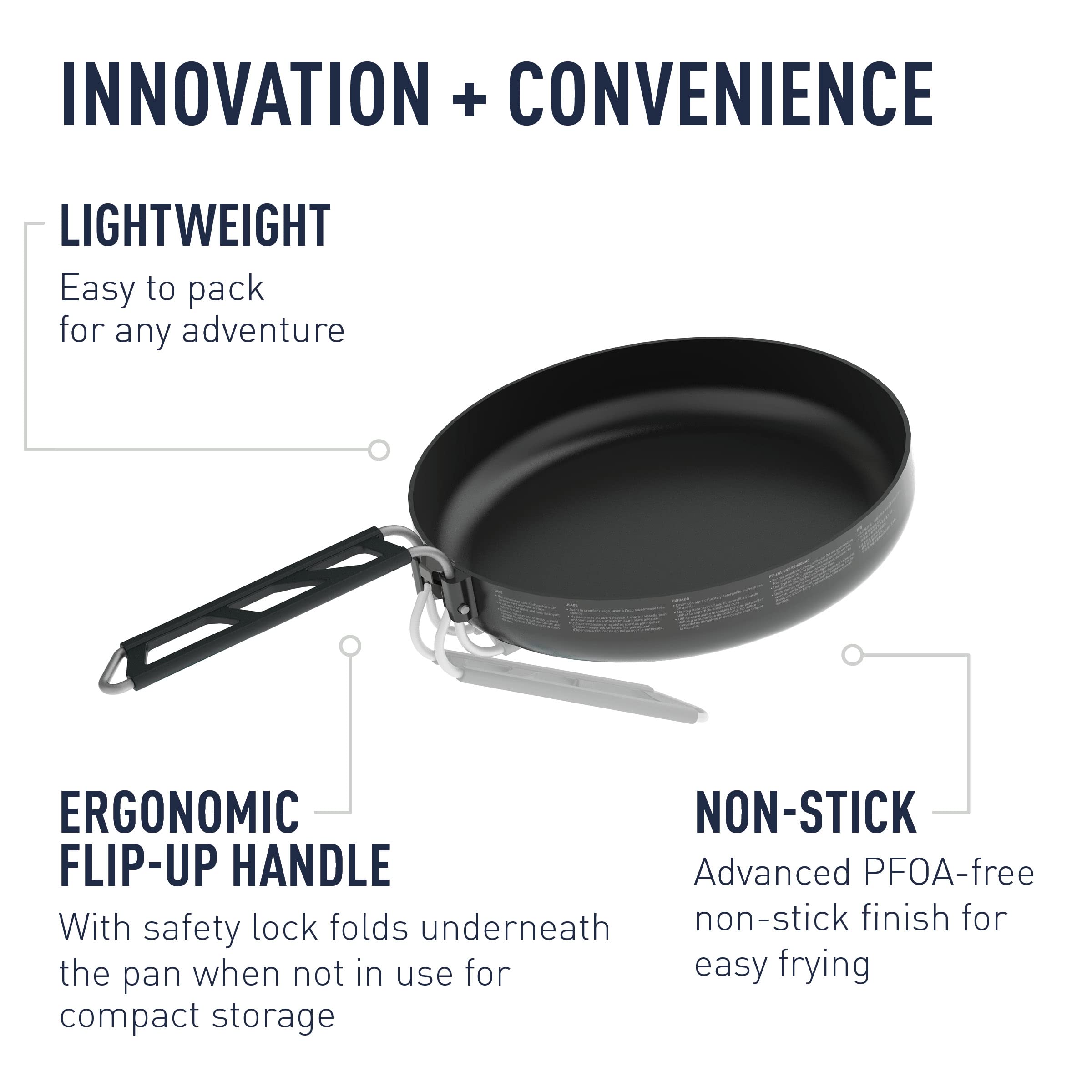 Sea to Summit Alpha Lightweight Camping Fry Pan, 8-Inch